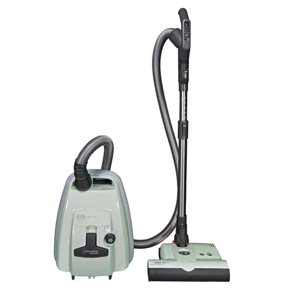 SEBO 91697AM K3 Premium Canister Vacuum w/ ET-1 Powerhead and Parquet