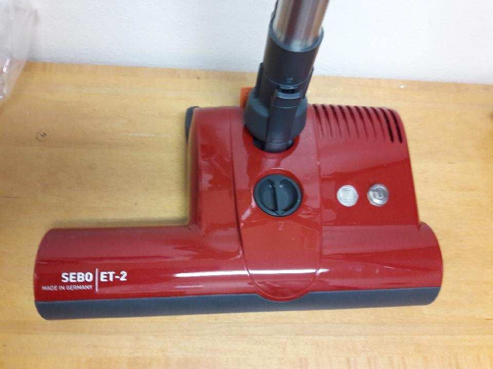 SEBO 9250AM ET-2 Power Head For D4 W/ ET-2 Overprint RED – The Vacuum ...